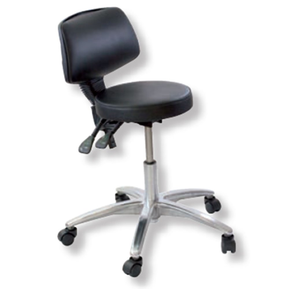 Practitioner Chair & Stool – Aluminium Base - Hospital Services Limited